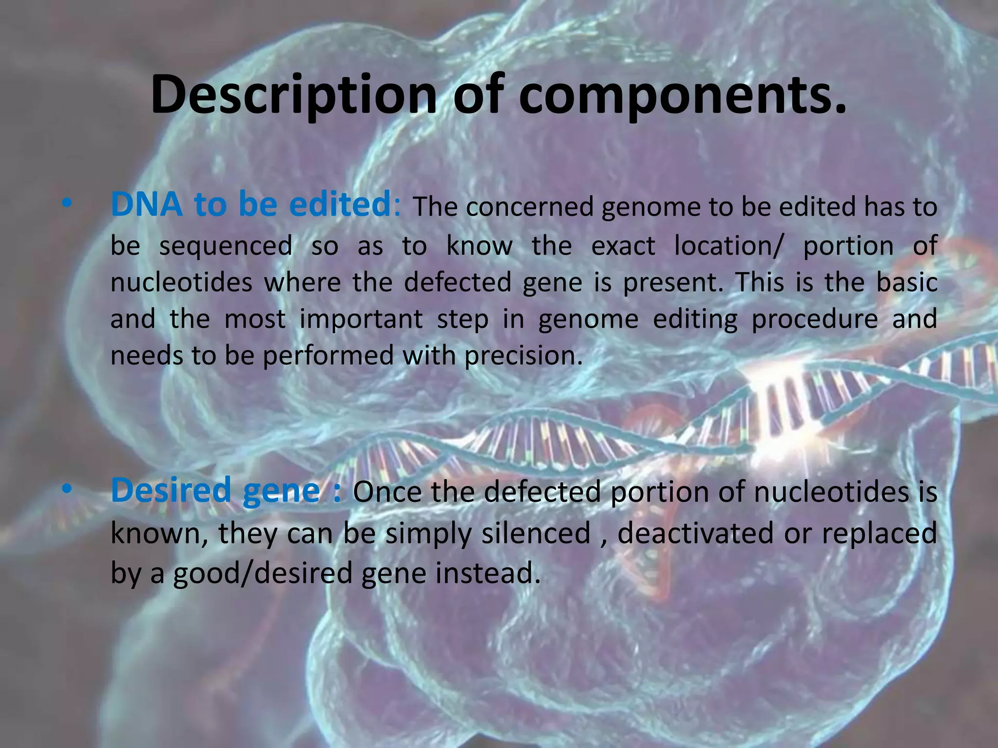 CRISPR/CAS9 ppt by sanjana pandey | PPTX | Programming Languages ...