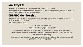 IRB / IEC | PPTX