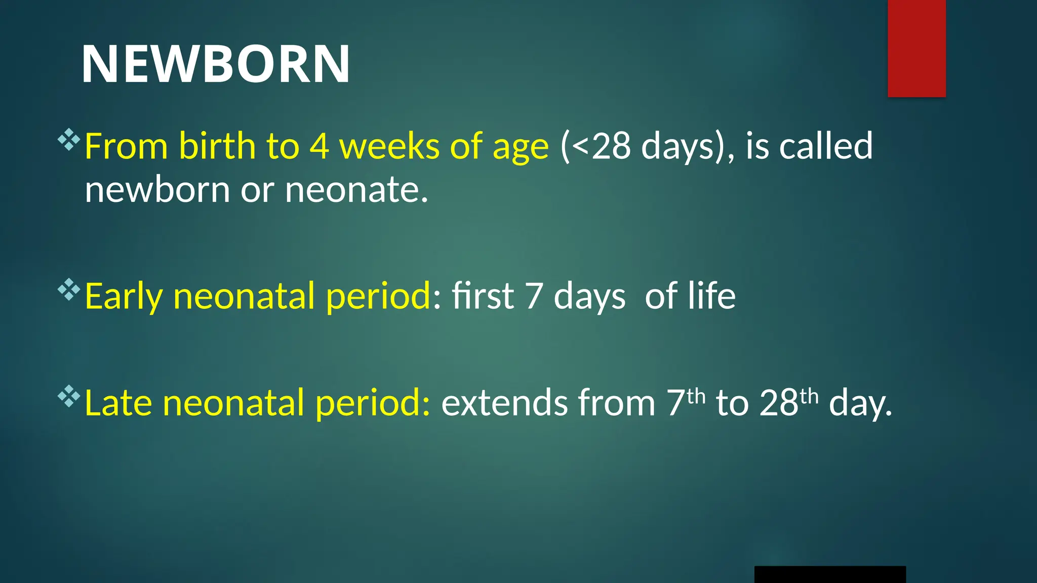 Examination Of Newborn, Pediatrics, BAMS final year.pptx