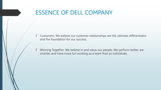 Brand Management Of Dell Computers Inc.. | PPTX