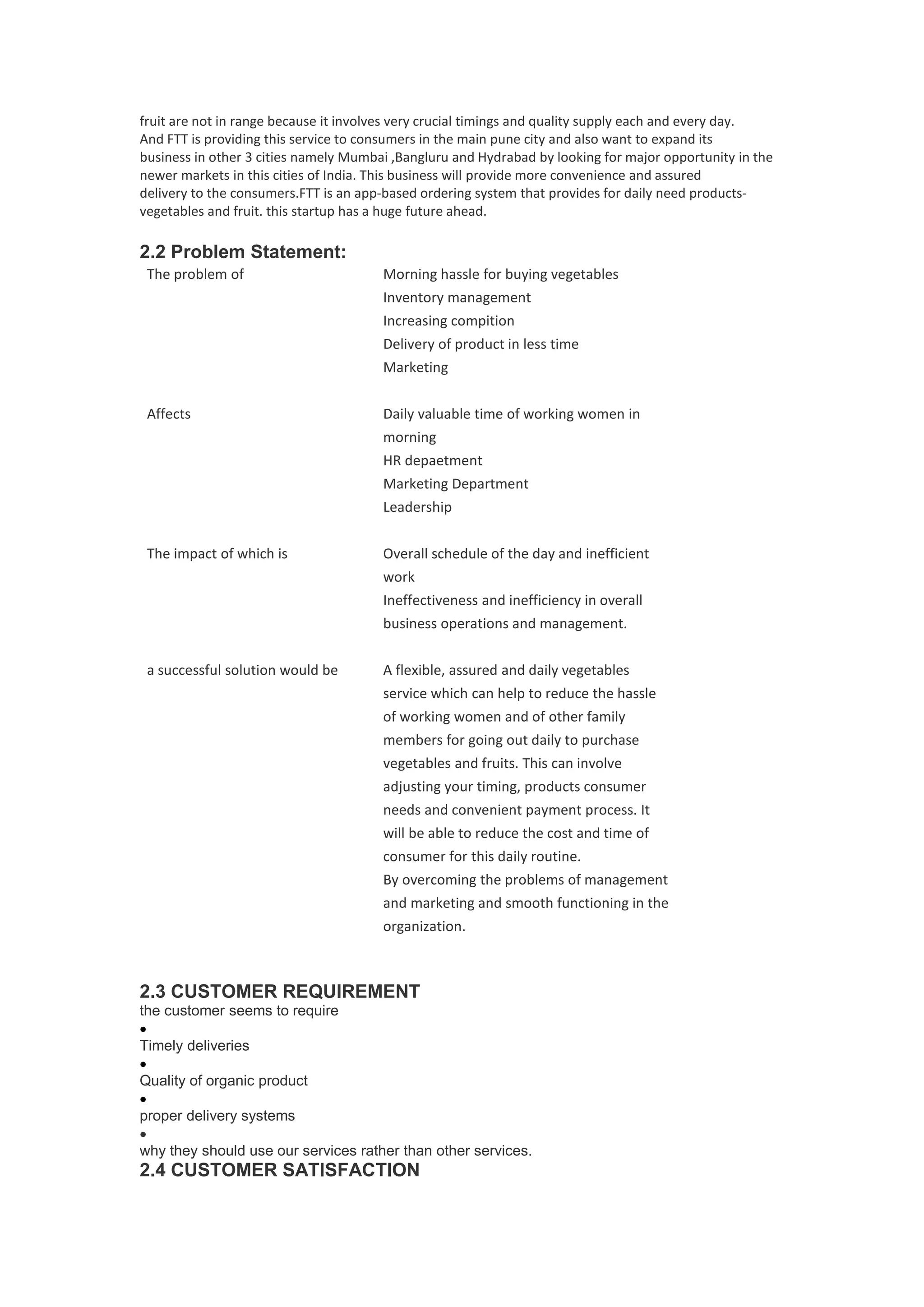 FRESH GROWERS- Business expansion, Marketing & Promotion Model ,SWOT ...