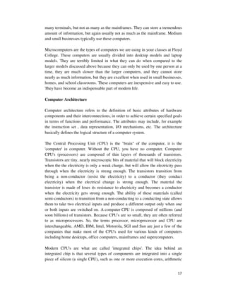 computer fundamental bba/bca/bba(FT)/B.com(CA) | PDF