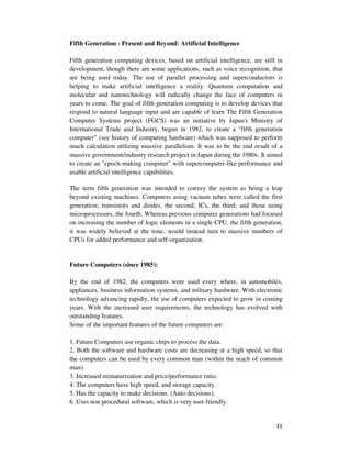 computer fundamental bba/bca/bba(FT)/B.com(CA) | PDF