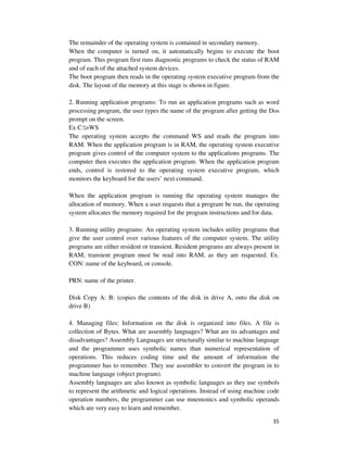 computer fundamental bba/bca/bba(FT)/B.com(CA) | PDF