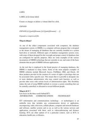 computer fundamental bba/bca/bba(FT)/B.com(CA) | PDF