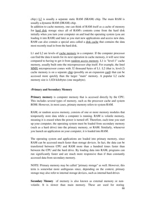 computer fundamental bba/bca/bba(FT)/B.com(CA) | PDF