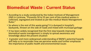 Biomedical Waste Management Rules 2016 | PDF