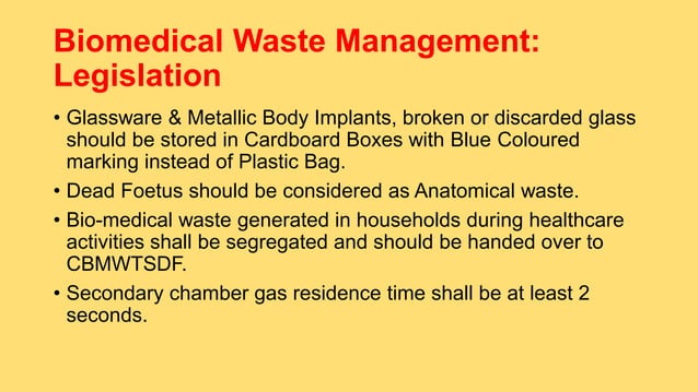 Biomedical Waste Management Rules 2016 | PDF | Infectious Diseases ...