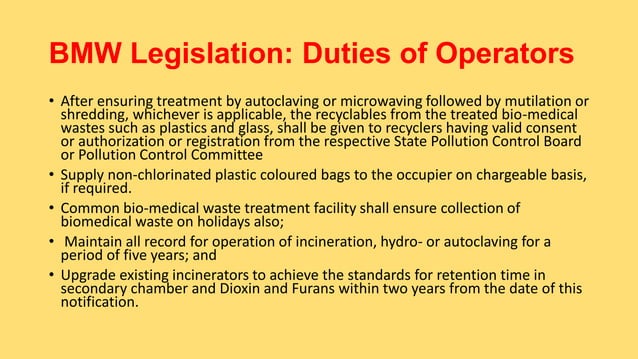 Biomedical Waste Management Rules 2016 | PDF | Infectious Diseases ...