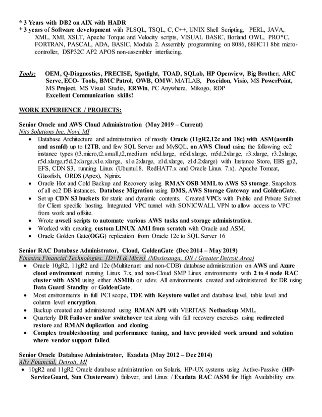 Sanjay resume 2019_post | PDF