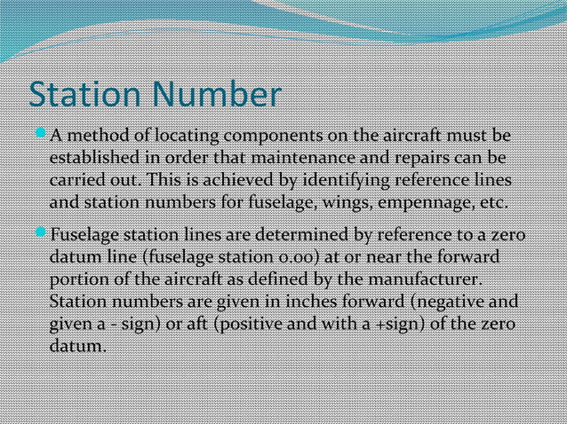 Hands on experience with aircraft structure fusleage station, wing ...