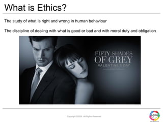 Ethics Driven Development - The study of what is right and wrong in ...