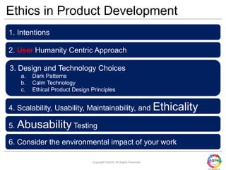 Ethics Driven Development - The study of what is right and wrong in ...