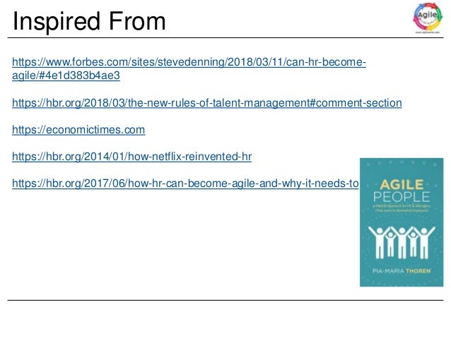 HR - Enabler or Impediment in an Agile Transformation