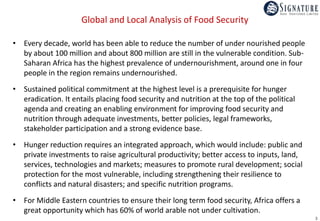 Challenges and Solutions to Food Security | PDF
