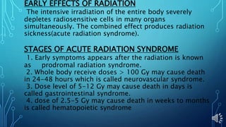 RAADIATION HAZARDS FOR RADIOLOGY | PPTX | Cancer | Diseases and Conditions