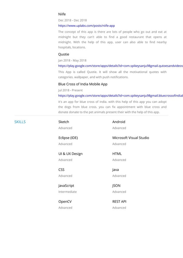 Sanjay s resume | PDF