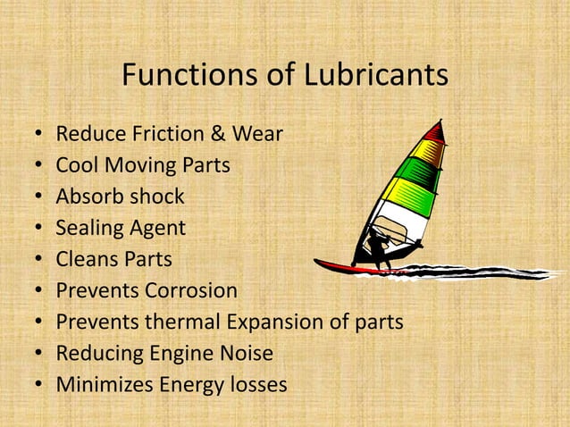 Lubricants | PPTX | Chemistry | Science