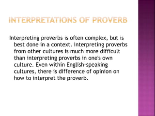 Sanjeev.s proverb v g | PPTX