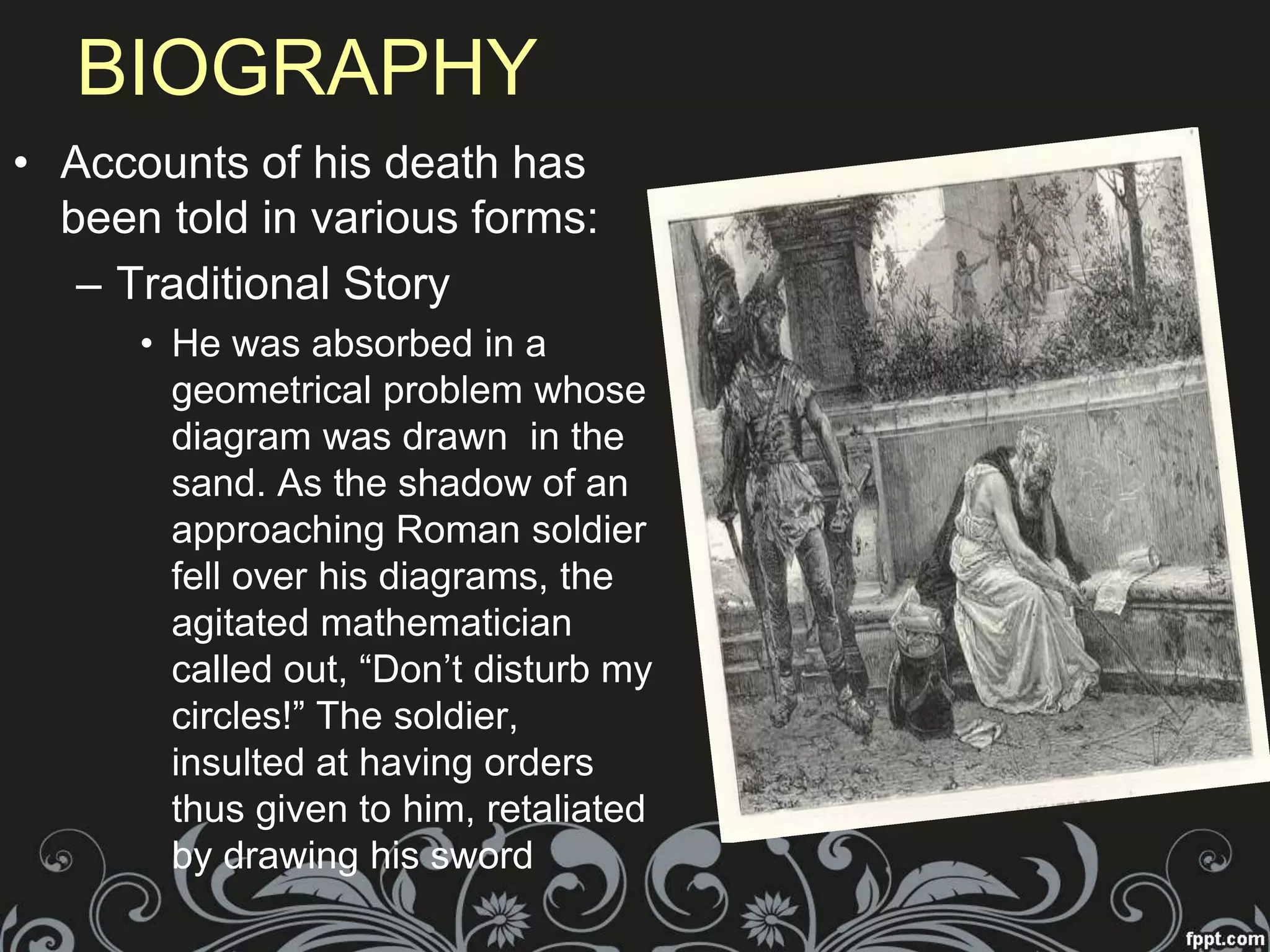 Archimedes life and history | PPTX