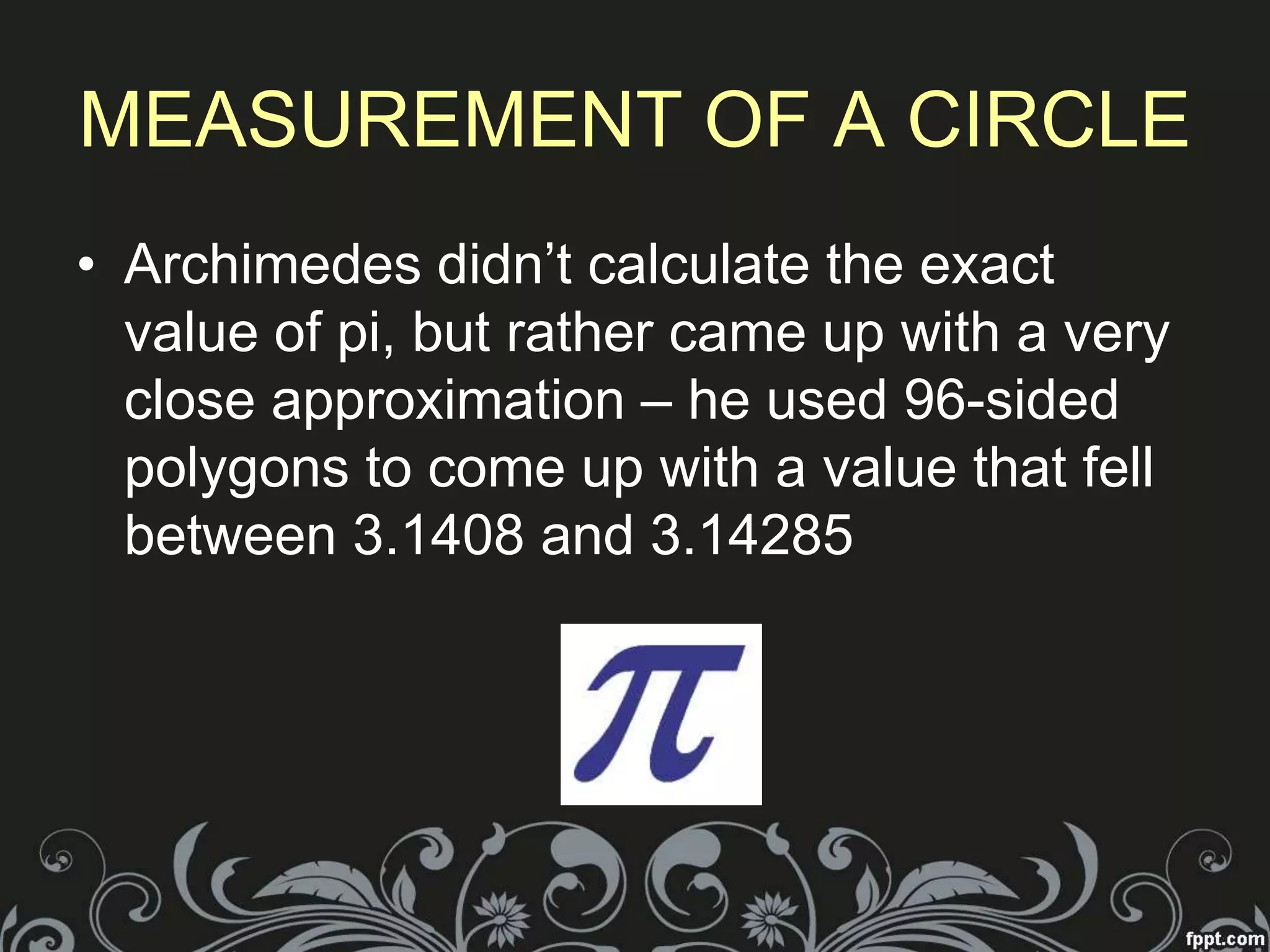 Archimedes life and history | PPTX