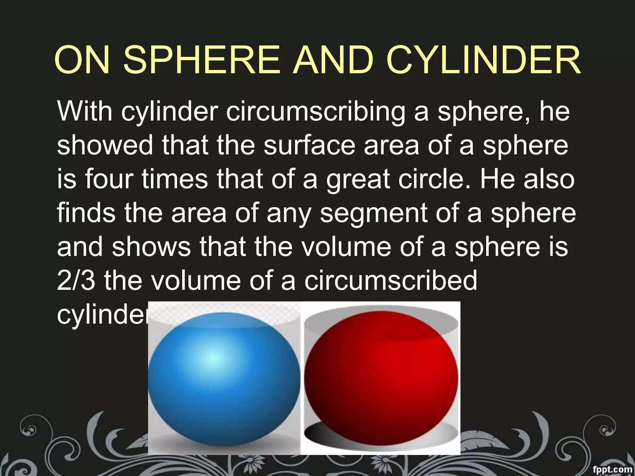 Archimedes life and history | PPT