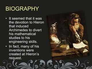 Archimedes life and history | PPTX