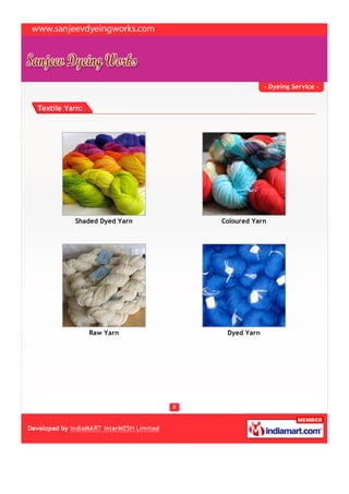 Sanjeev Dyeing Works, Ludhiana, Dyeing Service | PDF