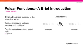 Pulsar Functions Deep Dive_Sanjeev kulkarni | PDF | Web Development | Internet