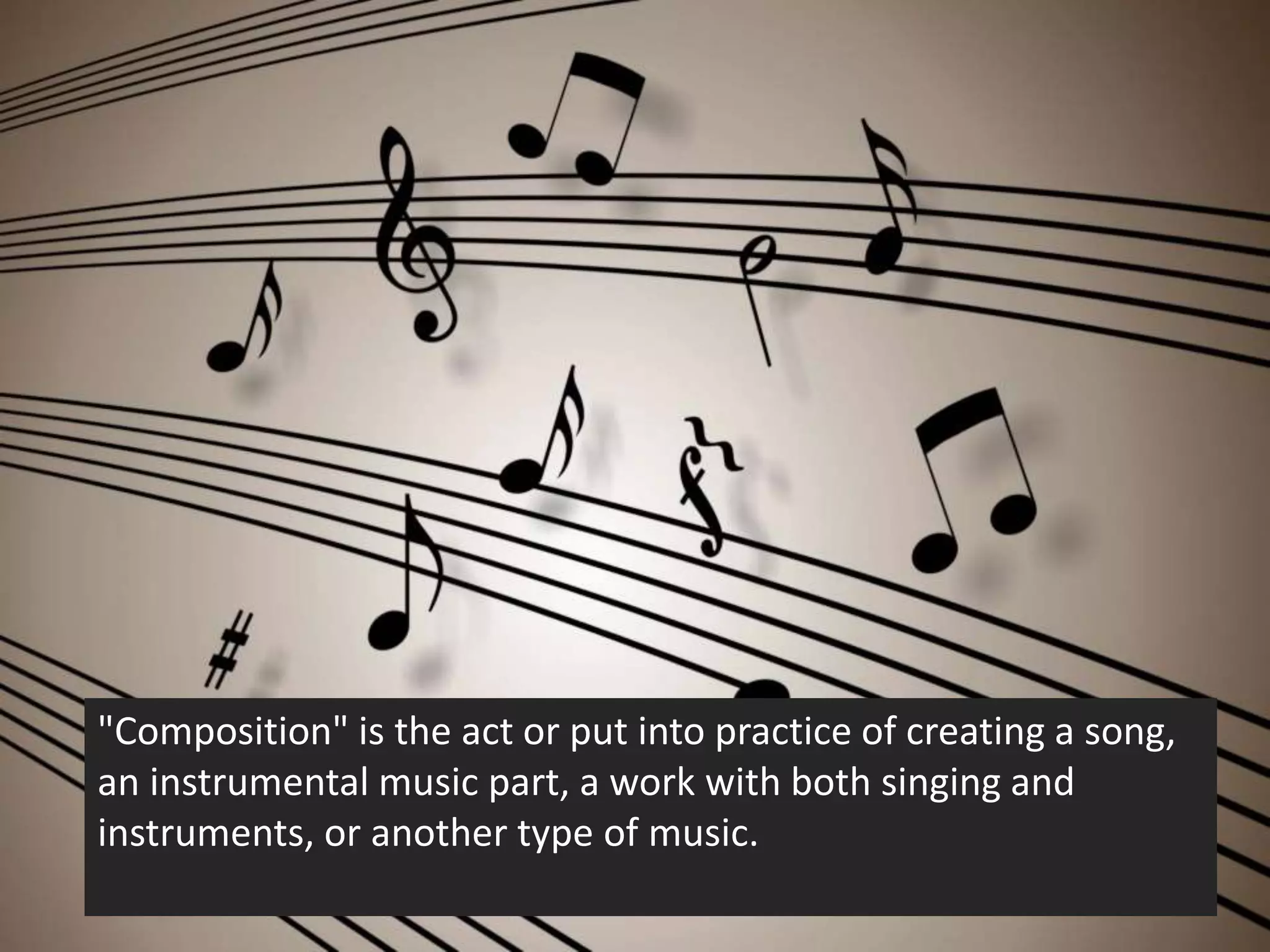 Sanjeev Nanda defines - What is Music | PPT