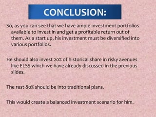 Investment Options for Retail investors | PPTX