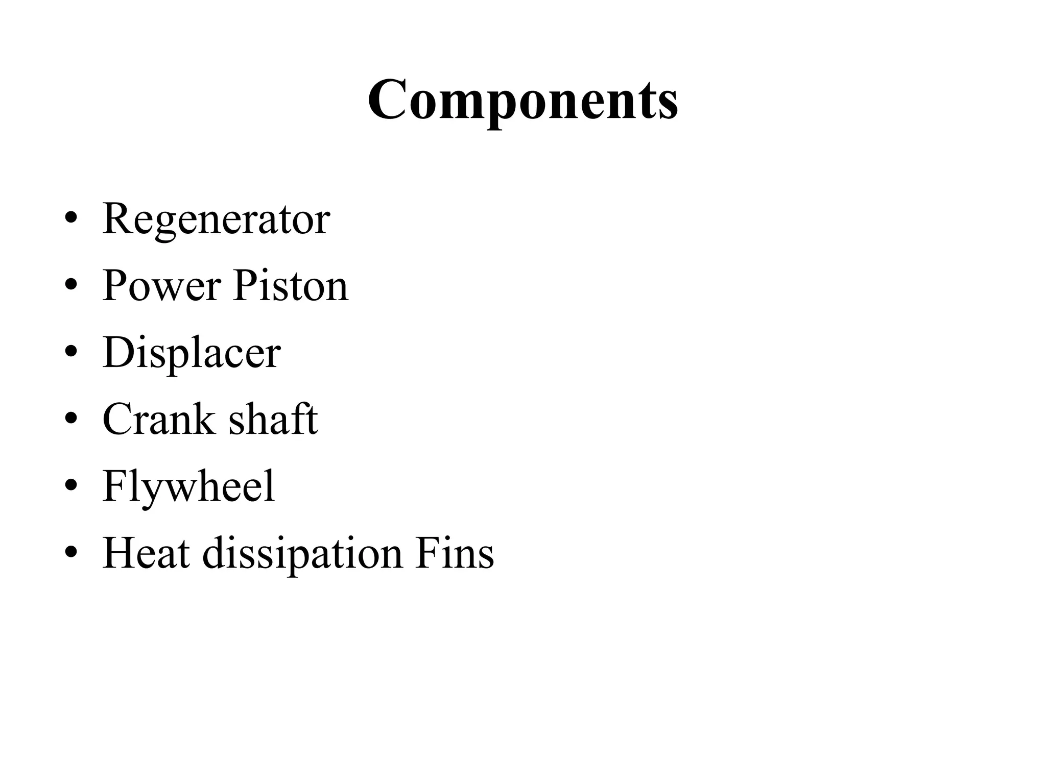 Stirling engine | PPTX