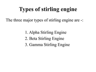 Stirling engine | PPT