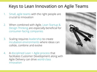 Driving Lean Innovation on Agile Teams | PPT