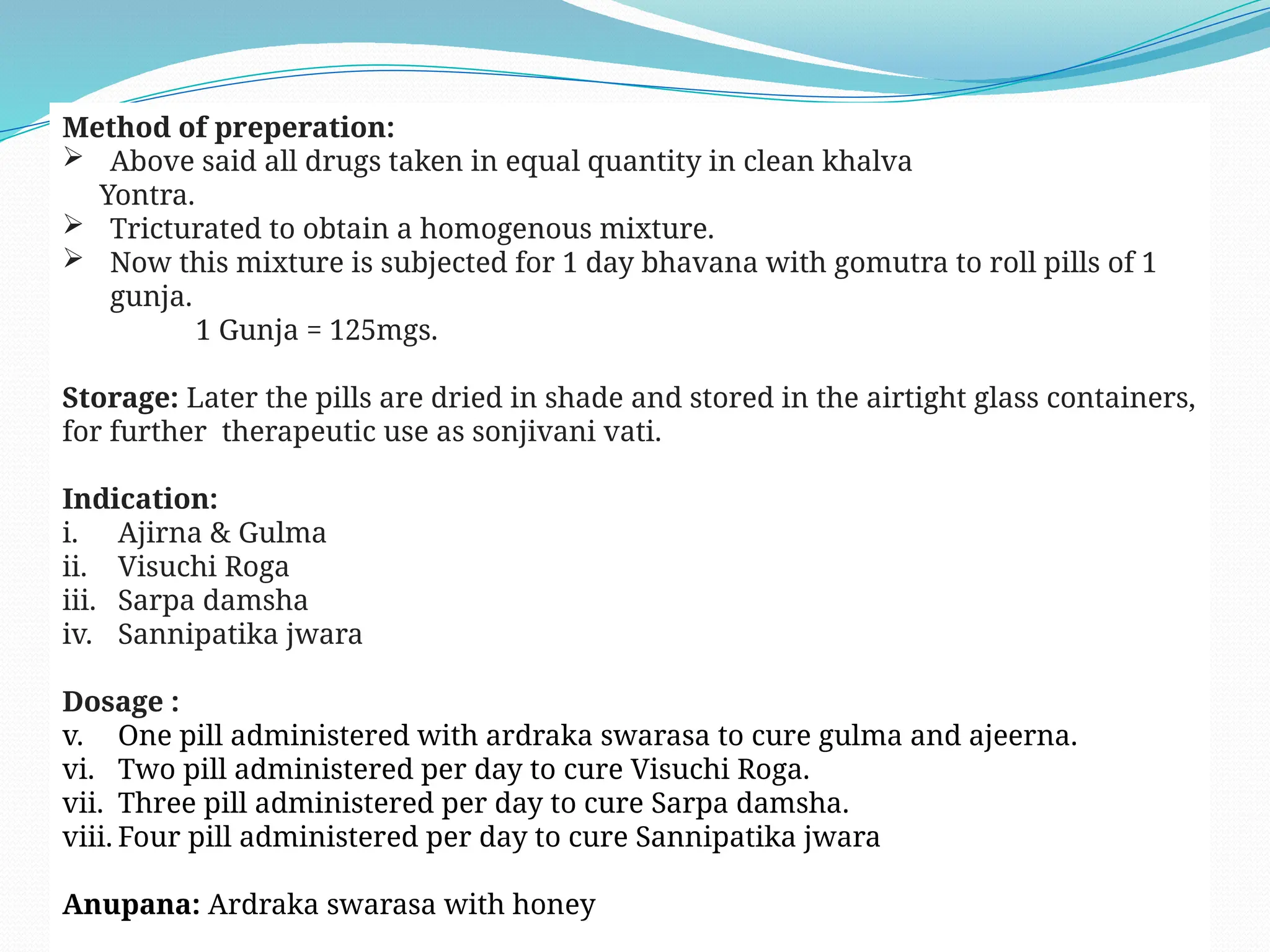 Sanjivani vati in general ayurvedic practice.pptx