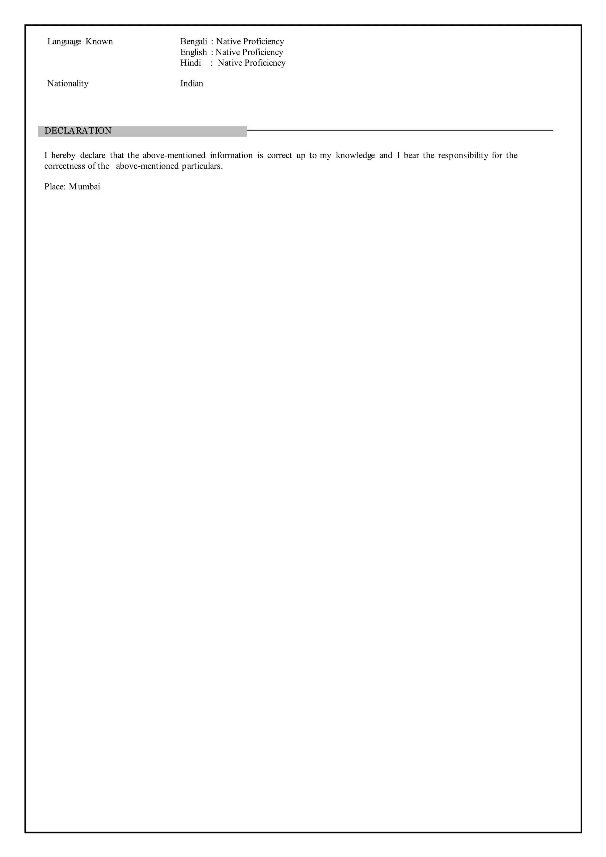 Sanjoy debnath resume | PDF