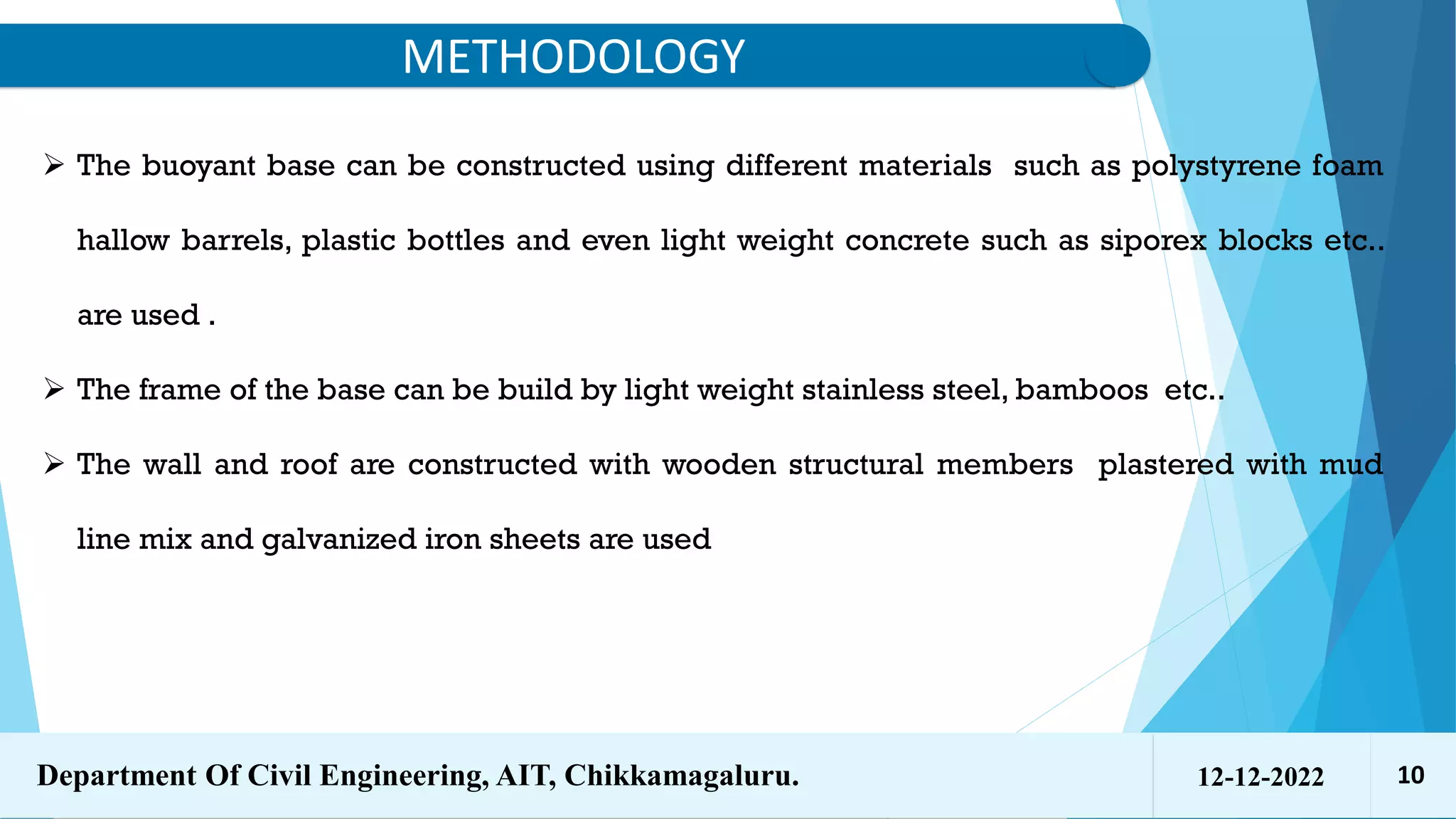 Amphibious house | PDF