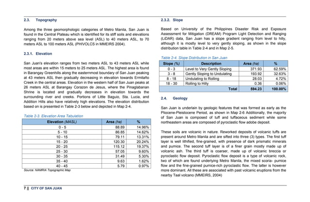 San Juan - Ecological Profile (2021).pdf | Weather | Science