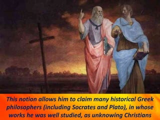 San Justino, filósofo, apologista, mártir, doctor de la Iglesia.pptx