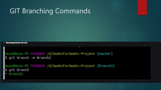 GIT and GITHUB | PPTX