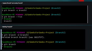 GIT and GITHUB | PPTX