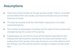 Indian Railways Circular Journey Ticket Booking App | PDF