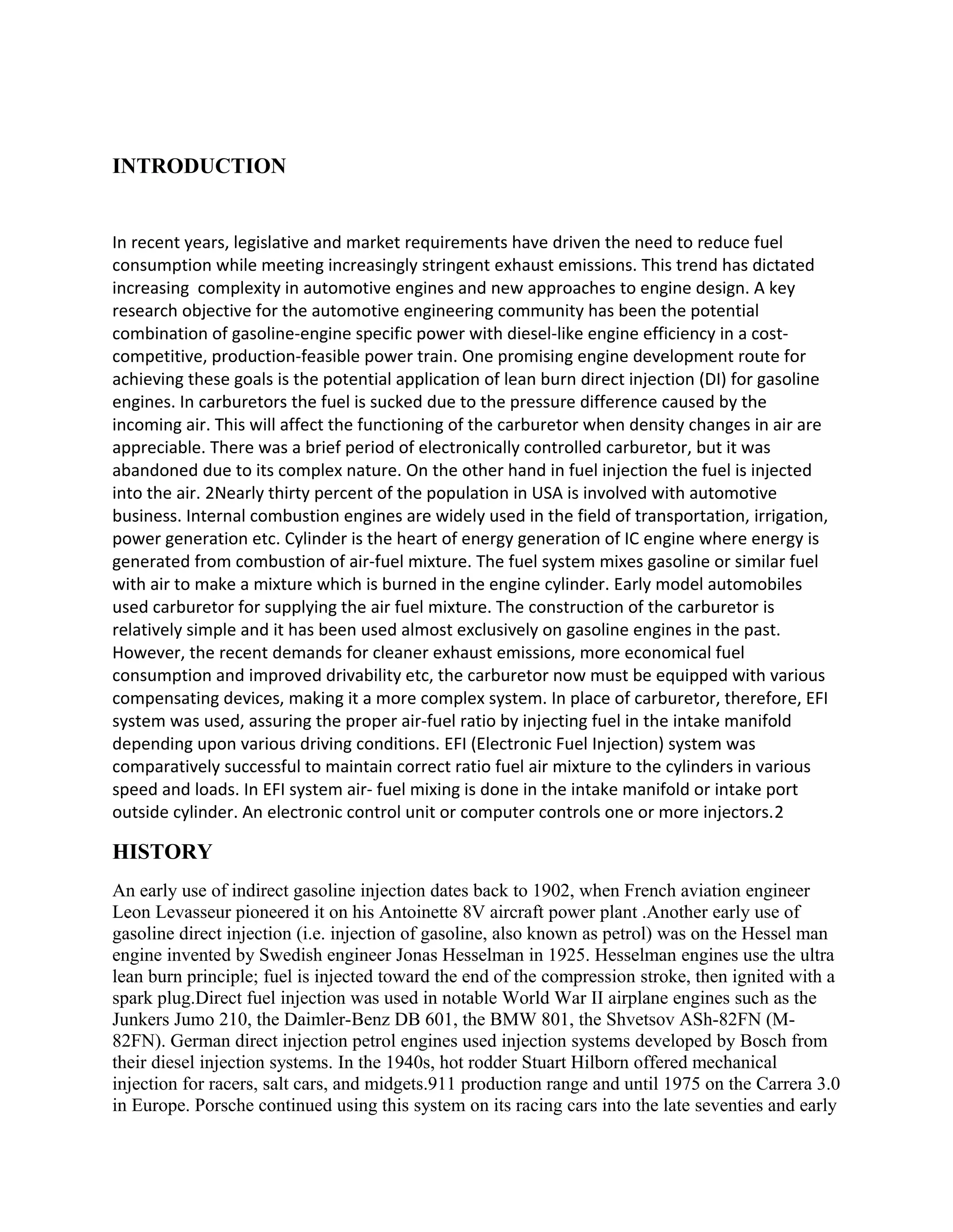 Gasoline direct injection | DOC