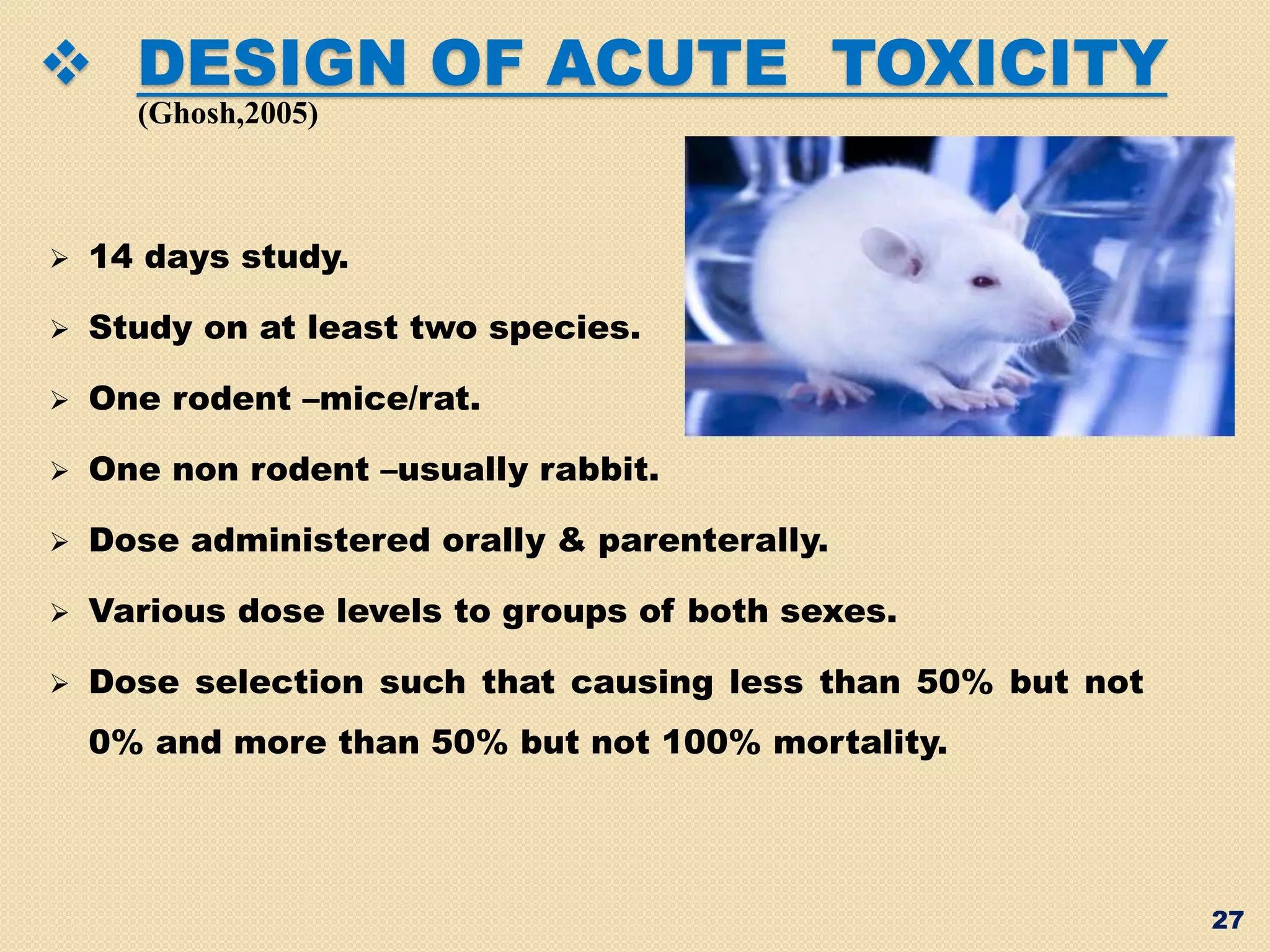 OECD Guidline on acute and chronic toxicity | PPTX