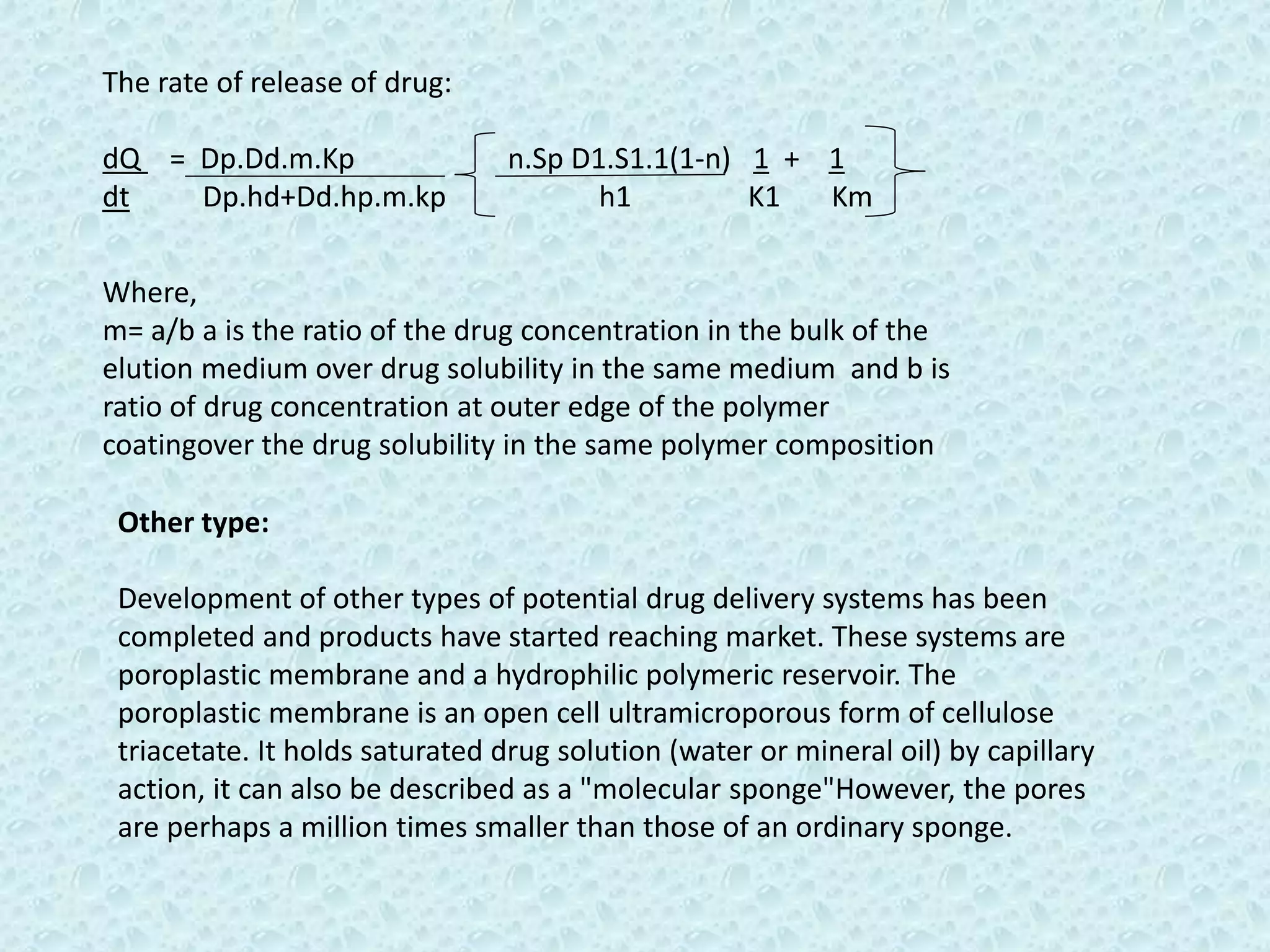 Formulation and evaluation of transdermal drug delivery system (TDDS ...