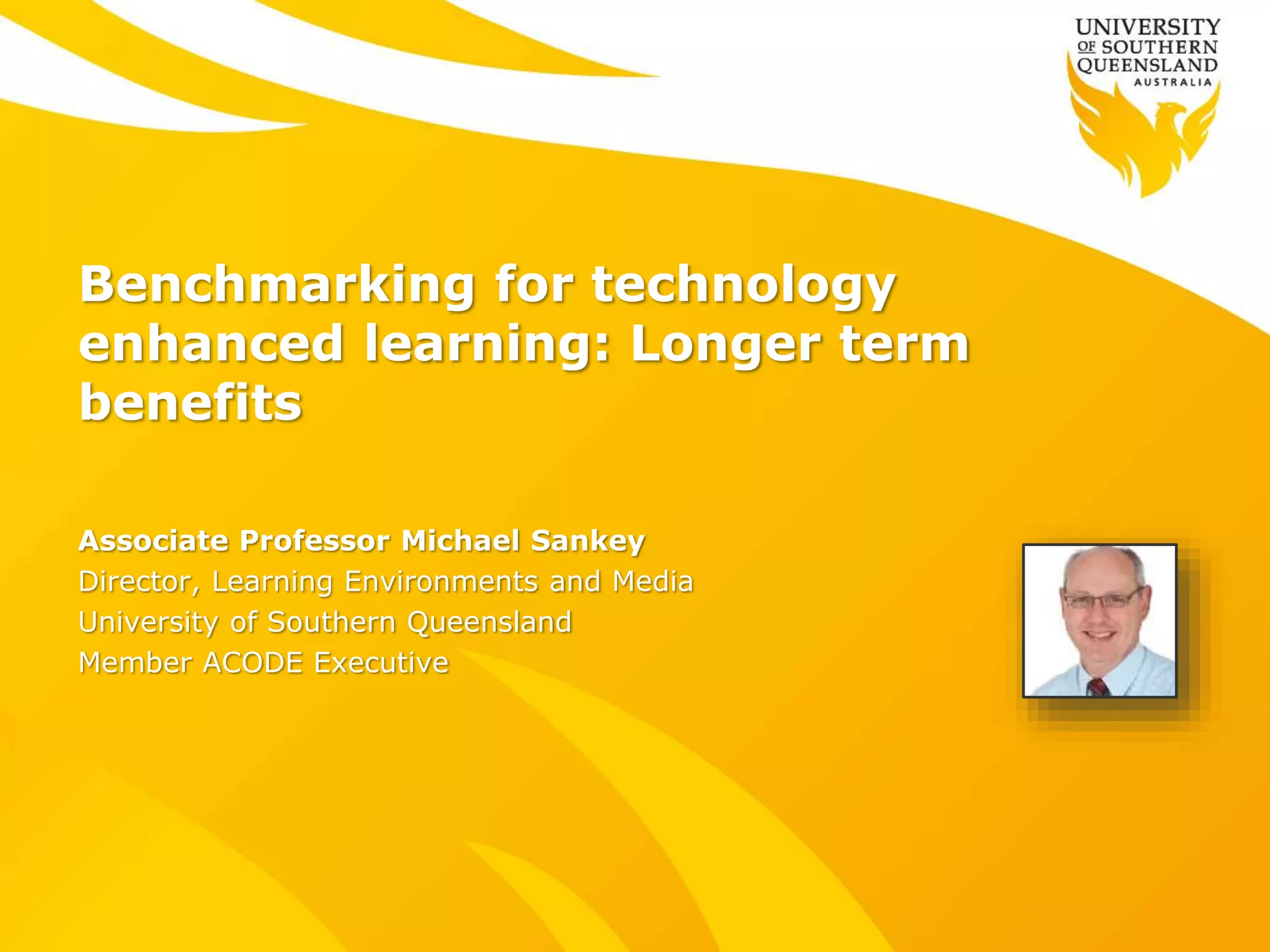 Benchmarking for technology enhanced learning | PPT