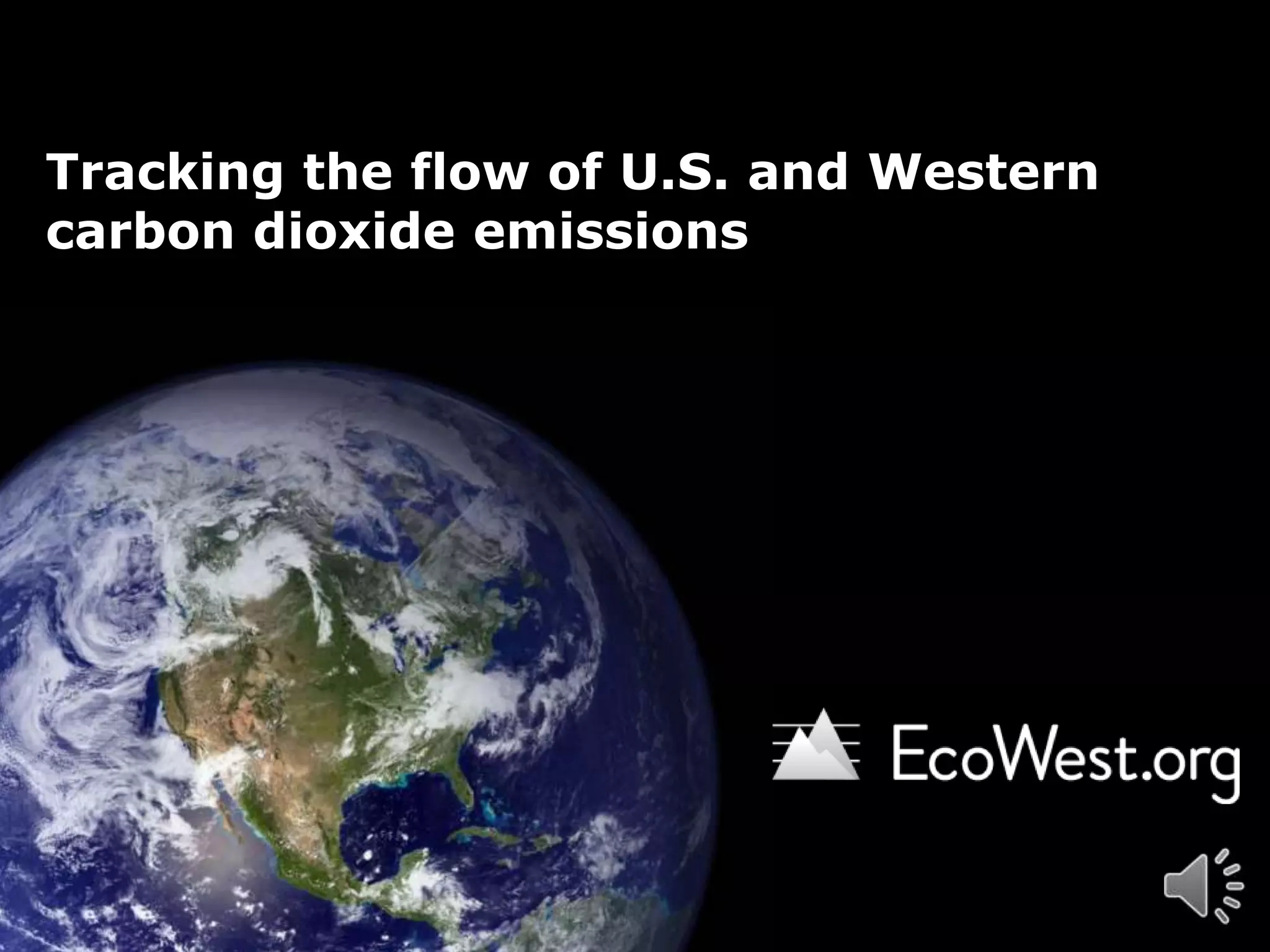 U.S. and Western carbon flow diagrams | PPTX