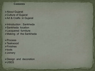 Sankheda furniture | PPTX