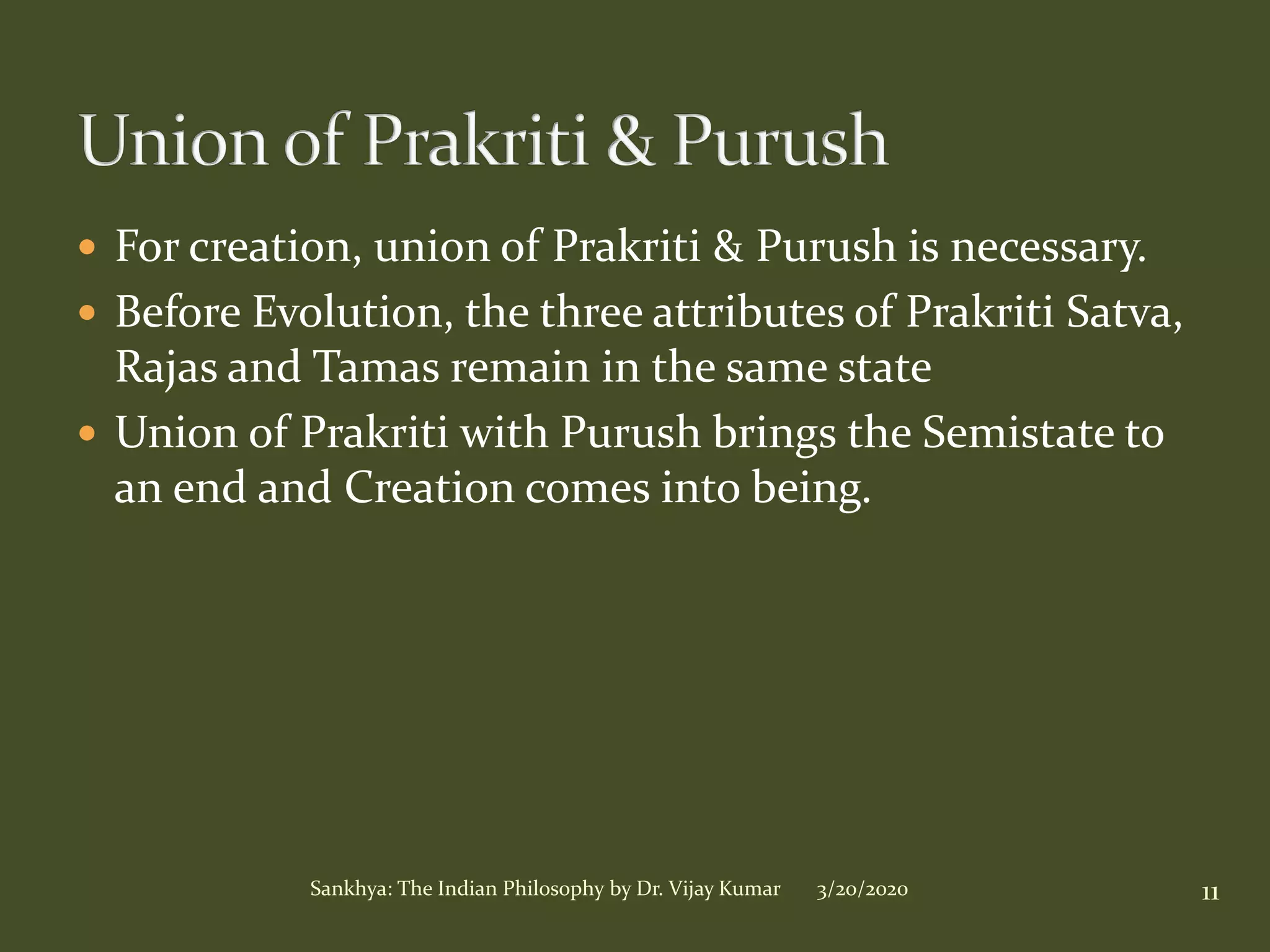 Sankhya Darshan by Dr. Vijay Kumar, Teacher Educator | PPTX