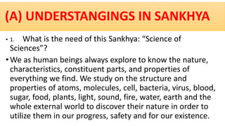 Sankhya and Vedanta Doctrine of Creation | PPTX